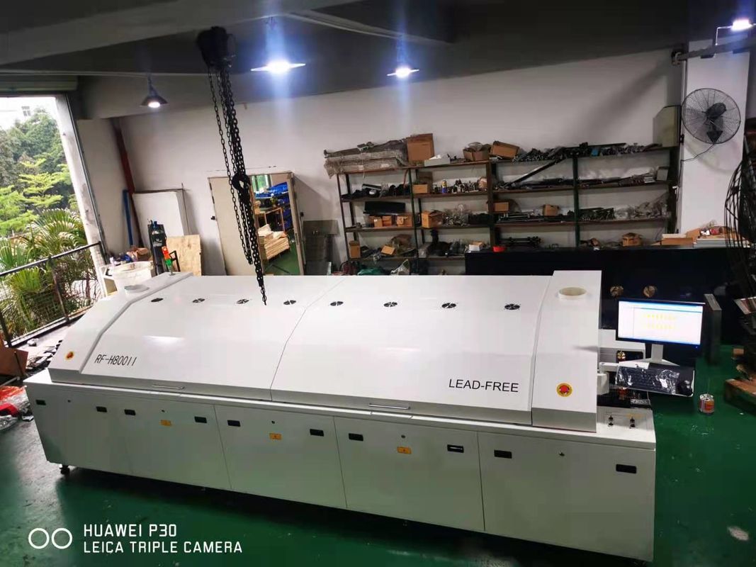Lead Free SMT Reflow Oven SMT Production Line 6 Zones