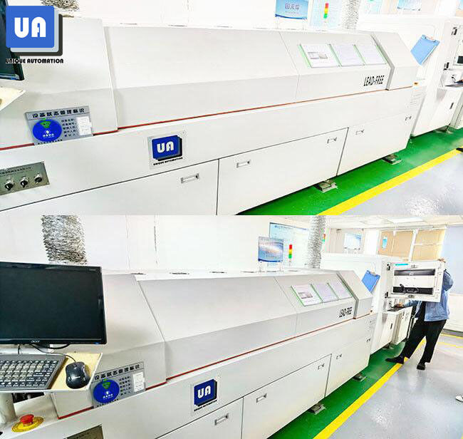 BGA CSP Components Reflow Oven 50mm PCB Machine for SMT Production Line