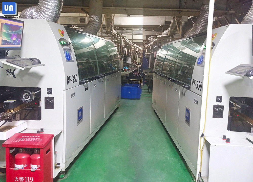 Lead Free SMT Production Line Wave Soldering Machine With 3 Preheating ...