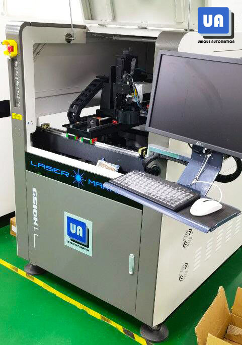 0.6mm-10mm PCB Laser Marking Machine 850KG PCB Laser Engraving Machine ...