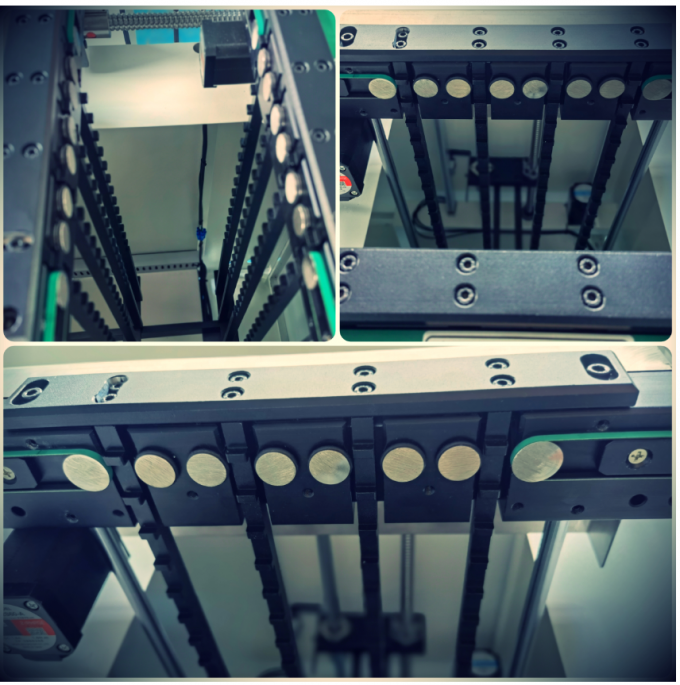 8 pcs Capacity SMD PCB Reject Conveyor multi zone 3000mm/min