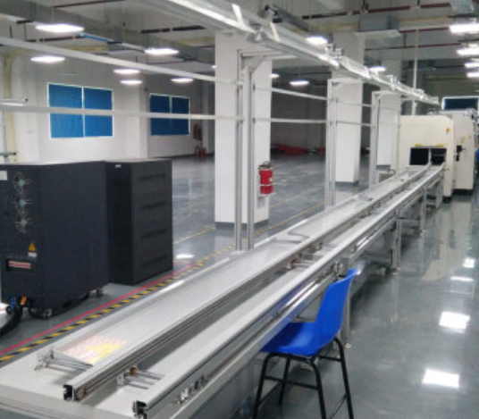 1.2M 2M 2.4M Auto Insertion Line Nylon Chain Manual Insertion Conveyor