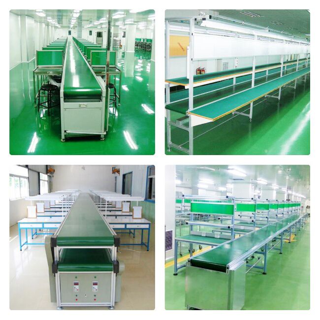 500mm 600mm Width PVC PU ESD Belt Conveyor 20M/min