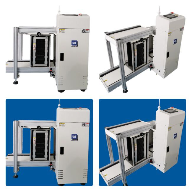 PLC Touch Panel PCB Loader Unloader M L LL Size PCB Handlers