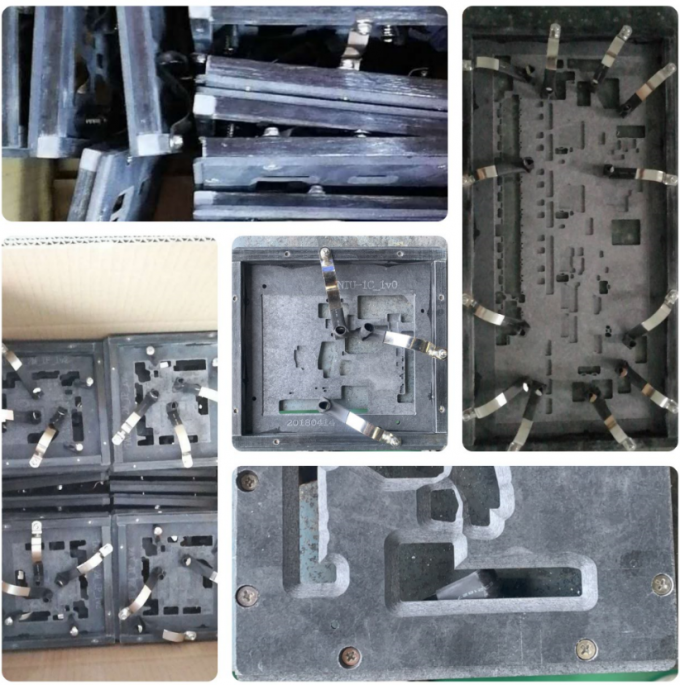 1.9g/Cm3 Wave Soldering Pallet Flux Resistant Reflow Pallet